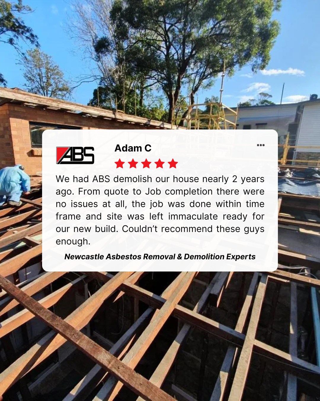 About ABS Asbestos & Demolition | Licensed Newcastle Specialists